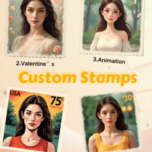 Custom Stamps | Personalize Your Own Stamps | MyShell AI