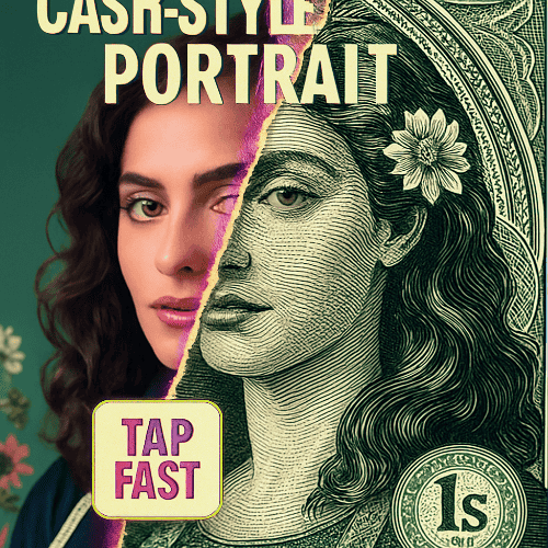Carved Print Portraits | One Tap for Elegant Art | No Skills Needed