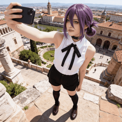 AI ART GALLERY for Reze Cosplay Selfie | MyShell AI
