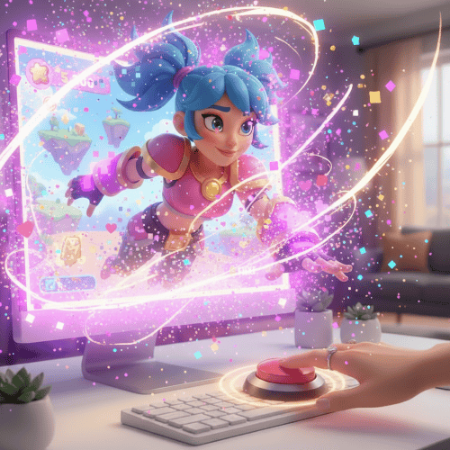 GamePop | Transform Photos into Playful Game Scenes | Level Up Now