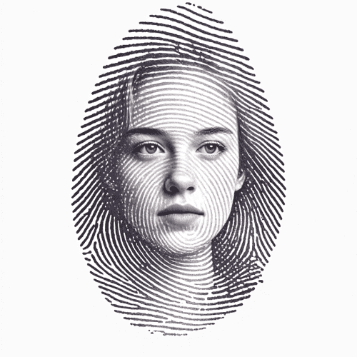 Fingerprint-Style Portrait | Turn Photos into Unique Artworks | Create Now