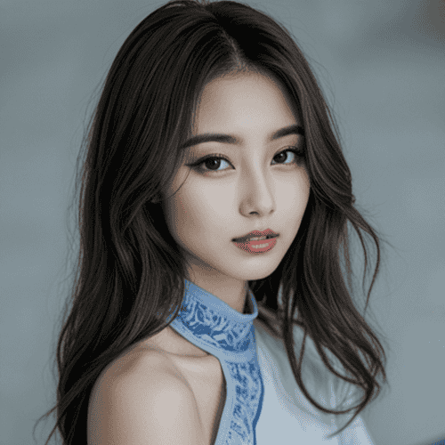 Blue Porcelain Elegance AI Art Bot | MyShell AI