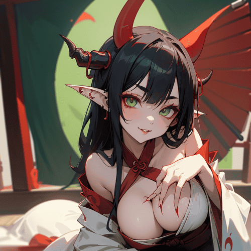 NSFW Shrine Maiden AI | Lulu's Sacred Photo Seductions | MyShell AI