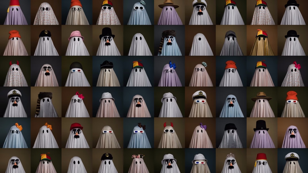 Custom Ghost Photo - Transform Your Image Into a Unique Bed Sheet Ghost
