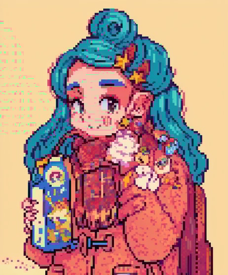 User-Generated AI Image: Pixel go!!🏃‍