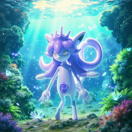 User-Generated AI Image: POKEMON MBTI