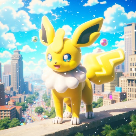 User-Generated AI Image: POKEMON MBTI