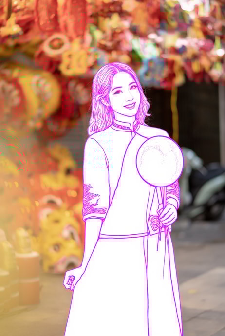 User-Generated AI Image: Hand-drawn filter