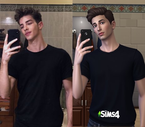 User-Generated AI Image: The SIMS 4 Filter