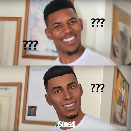 User-Generated AI Image: The SIMS 4 Filter