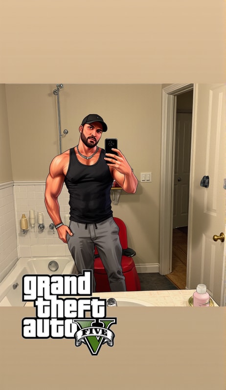 User-Generated AI Image: GTA V Filter
