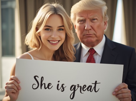 User-Generated AI Image: Photo with Trump