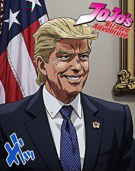 User-Generated AI Image: JOJO Filter