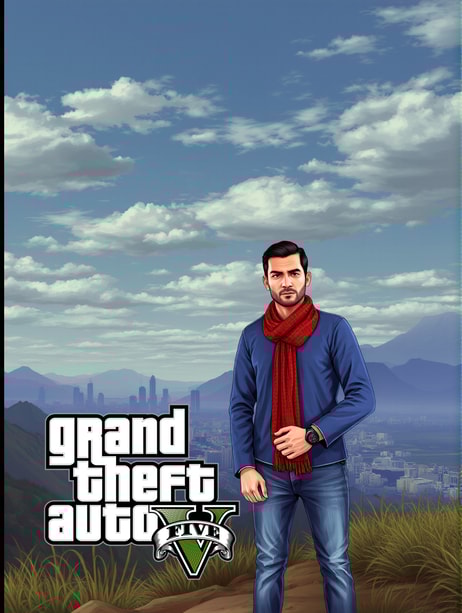 User-Generated AI Image: GTA V Filter