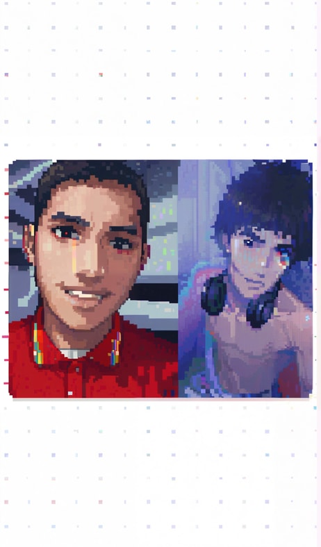 User-Generated AI Image: Pixel go!!🏃‍