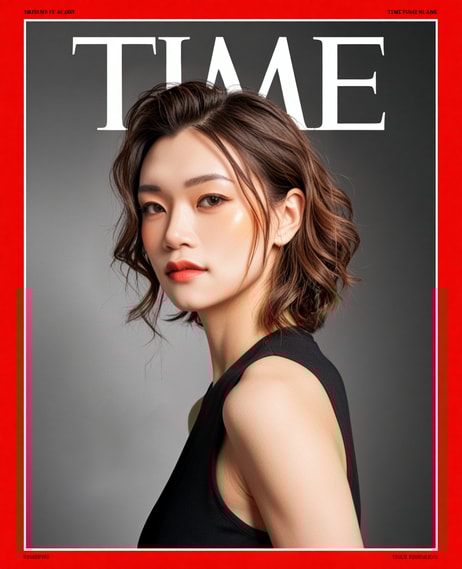 User-Generated AI Image: Time Magazine Cover Maker