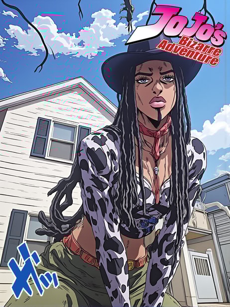 User-Generated AI Image: JOJO Filter