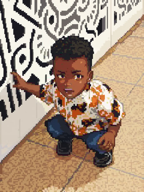 User-Generated AI Image: Pixel go!!🏃‍