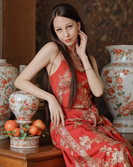 User-Generated AI Image: Kai Wing-Red Porcelain
