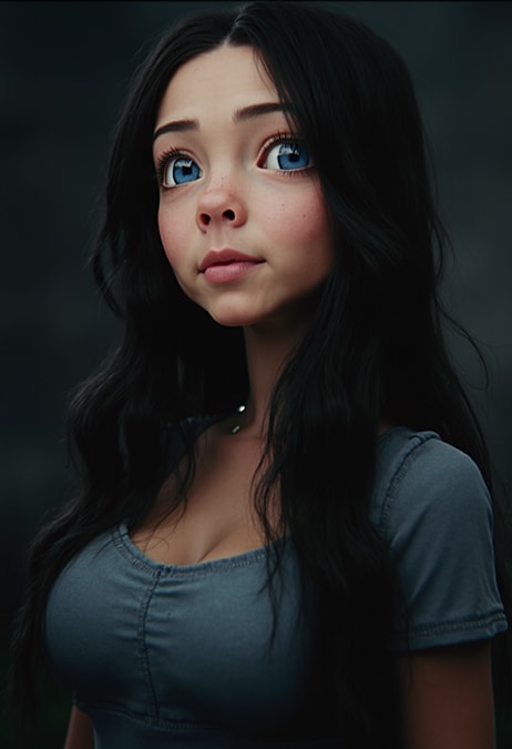 User-Generated AI Image: Minecraft Filter