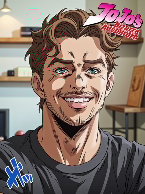 User-Generated AI Image: JOJO Filter