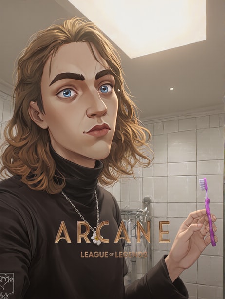 User-Generated AI Image: ARCANE Filter