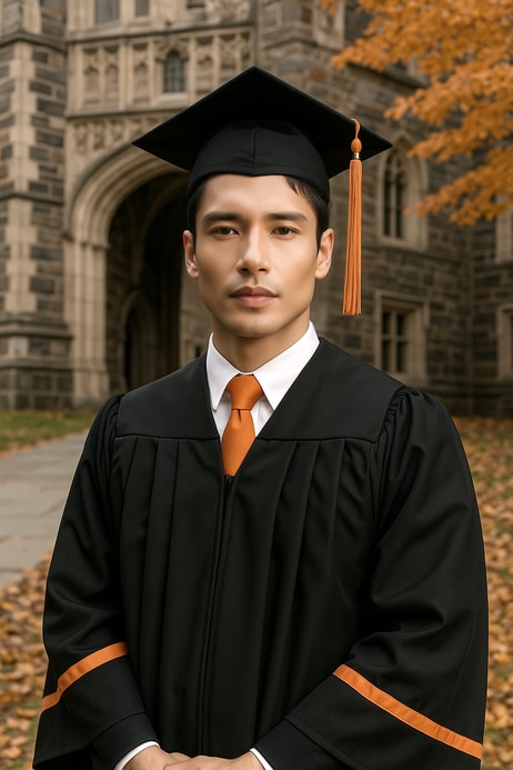 User-Generated AI Image: Famous School Graduation Photos