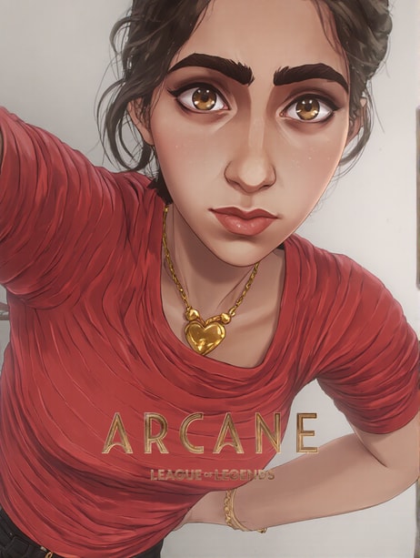 User-Generated AI Image: ARCANE Filter