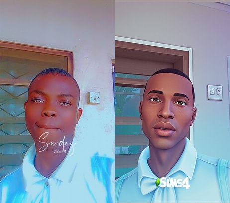 User-Generated AI Image: The SIMS 4 Filter