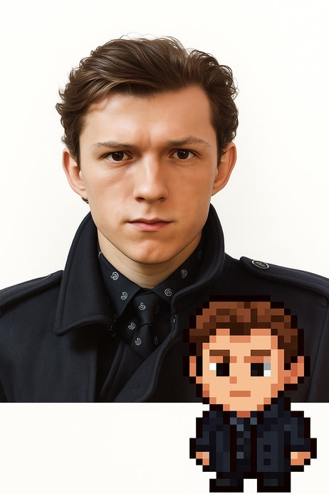 User-Generated AI Image: Little Pixel Me