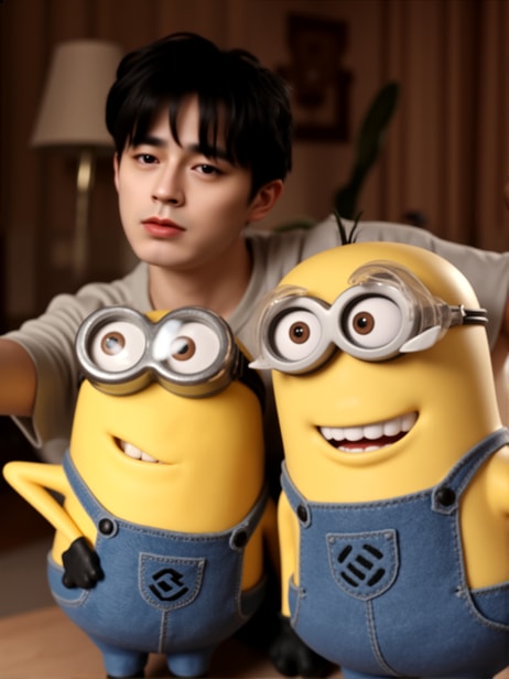 User-Generated AI Image: Minion Photo