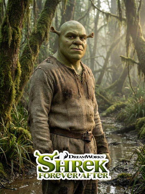 User-Generated AI Image: Monster Shrek Filter