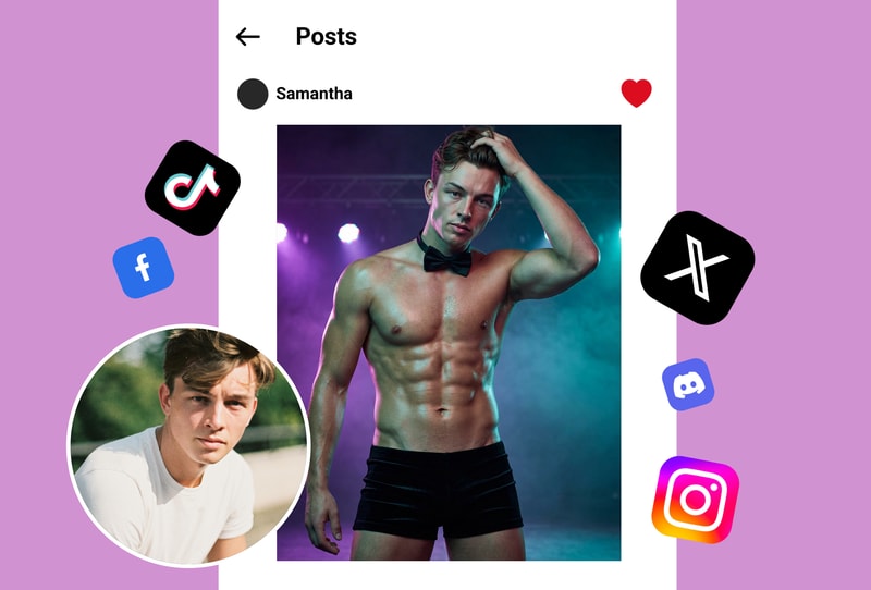 MALE Magic Mike HotBody Creator - Turn Selfies into Hot Bodies