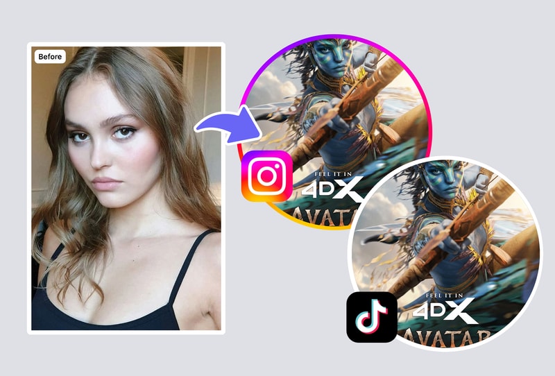 Creador de Pósters de Avatar 3 - Convierte Selfies en Pósters Na'vi