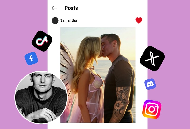 Seaside Kiss Video Generator - Create Romantic Kiss Scenes from Photos