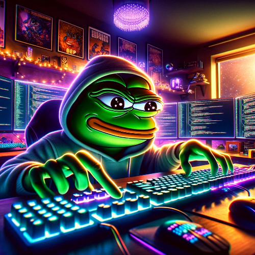 User-Generated AI Image: Pepe Factory