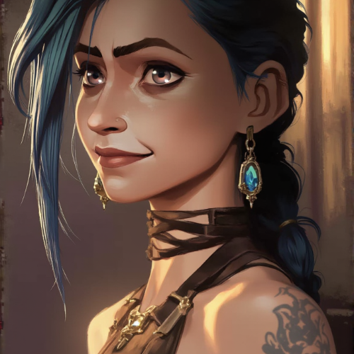User-Generated AI Image: Get Jinx！