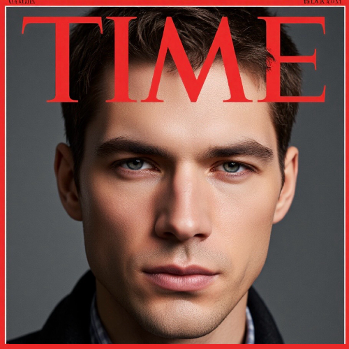 User-Generated AI Image: Time Magazine Cover Maker