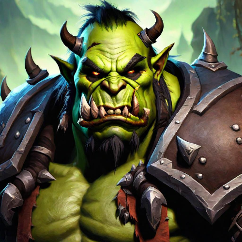 Warcraft Orc Widget | Money-Making AI Widget | MyShell AI