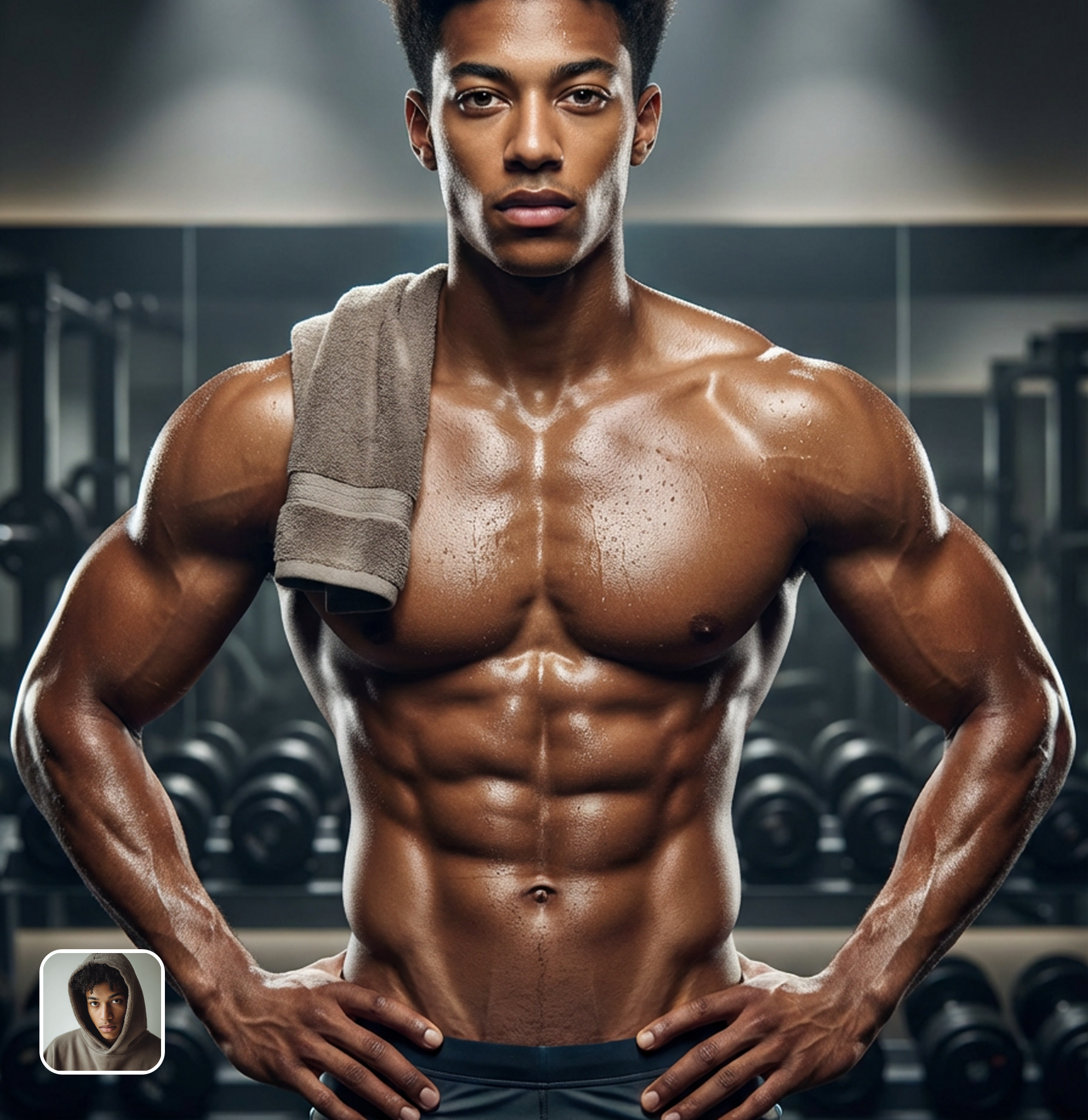Gym HotBody Creator - Build Chiseled Gym Body from Selfie