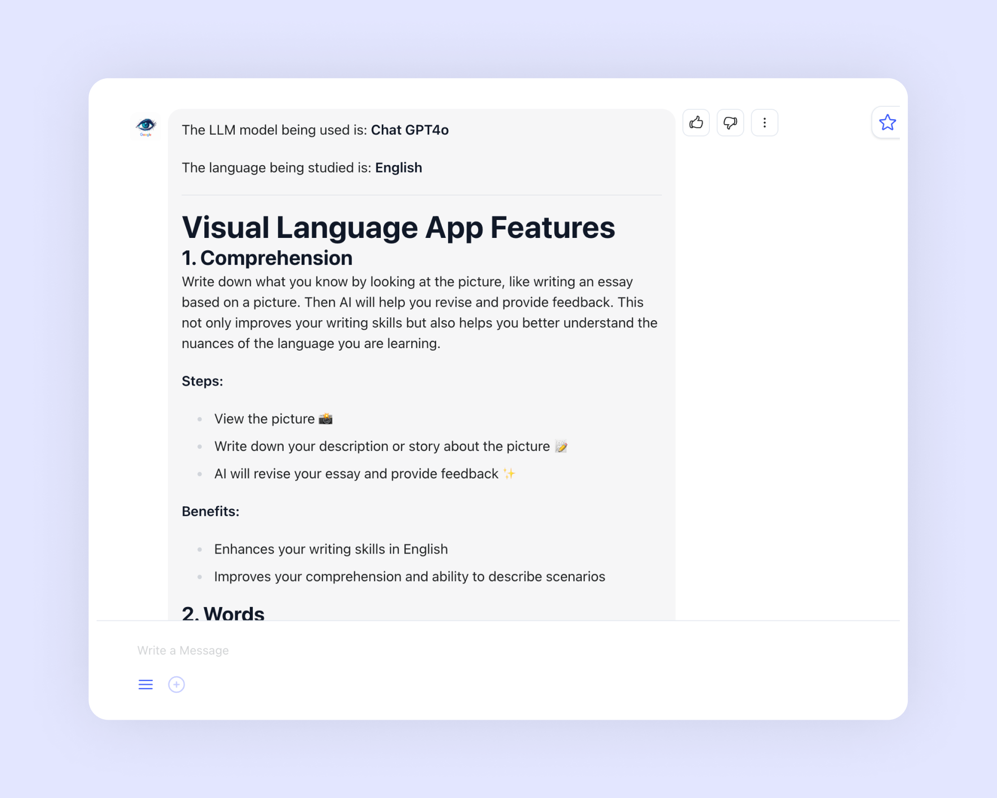 Visual Language App: Fun Engaging Language Learning