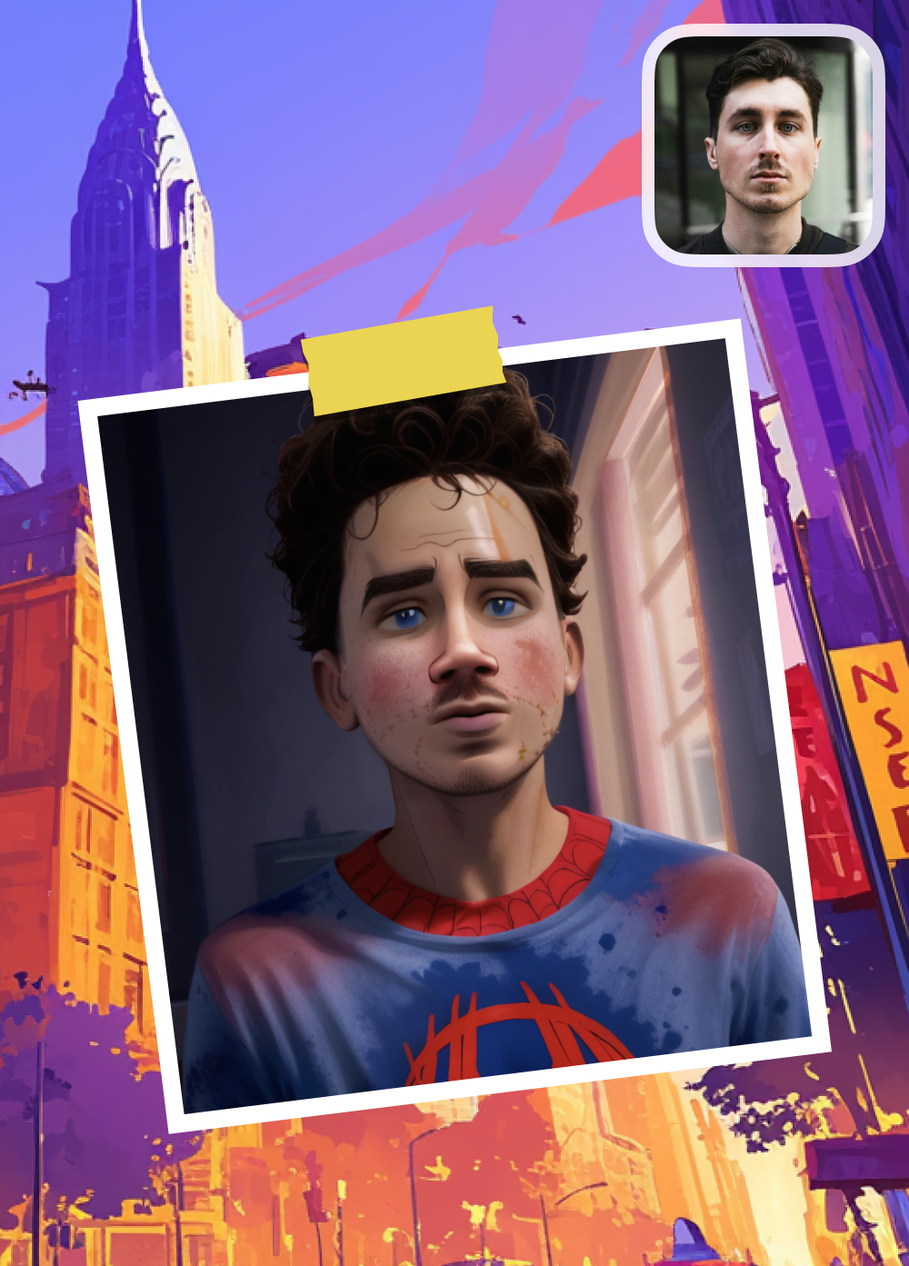 Spiderverse Filter: Transform Into a Spider-Hero with AI
