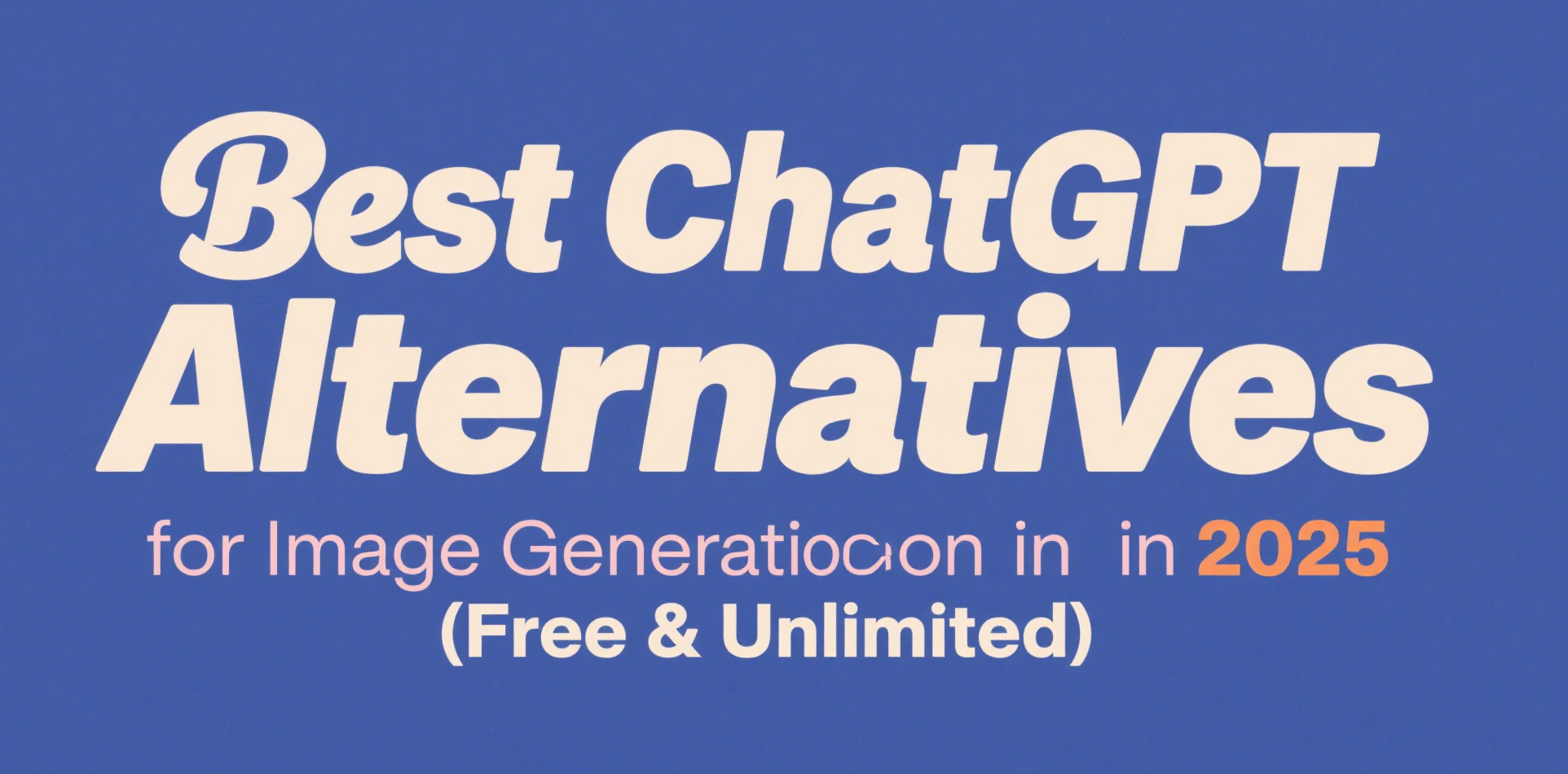 Best ChatGPT Alternative for Image Generation 2025 | MyShell AI